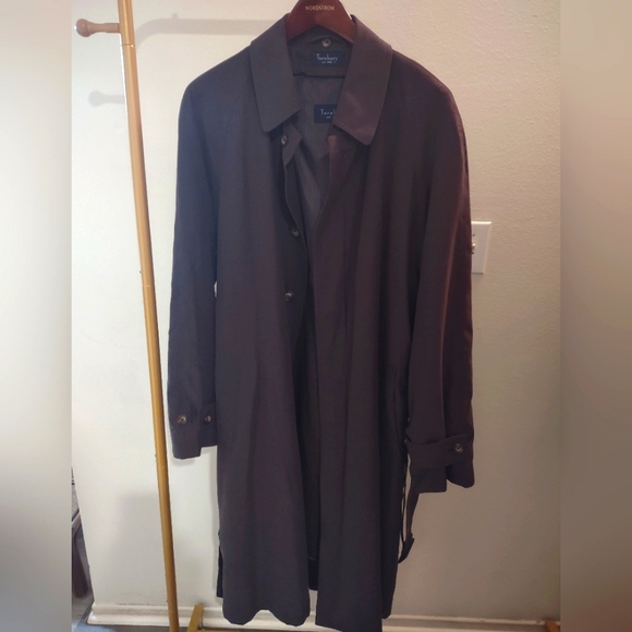 Turnbury | Jackets & Coats | Turnbury Mens Chocolate Brown Trench Coat ...